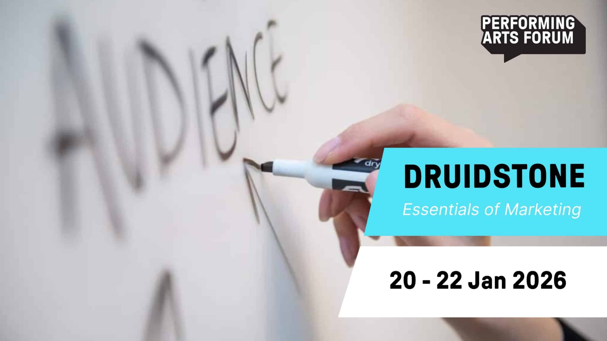 Druidstone 2026 Programme Schedule | Performing Arts Forum